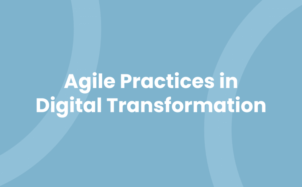Agile Practices In Digital Transformation Avrion Crm