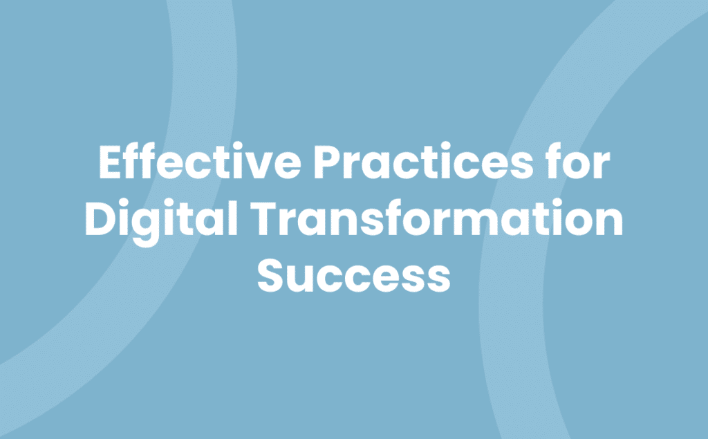 Digital Transformation Best Practices For Uk Companies