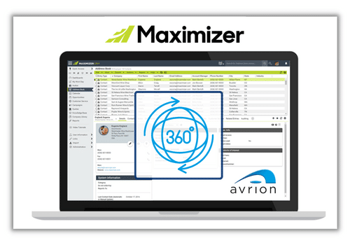 Maximizer CRM | Avrion CRM