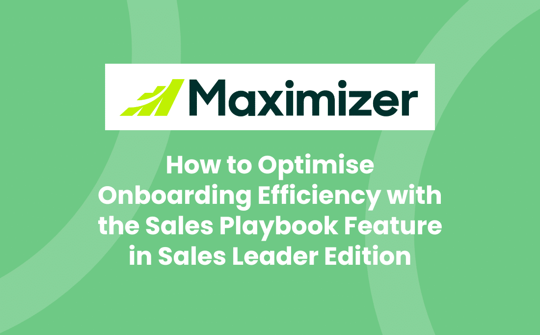 How to Optimise Onboarding Efficiency with the Sales Playbook Feature ...